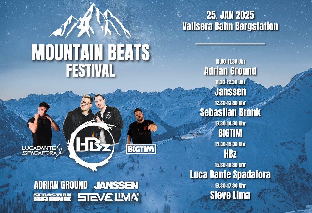 Mountain Beats Festival | Silvretta Montafon